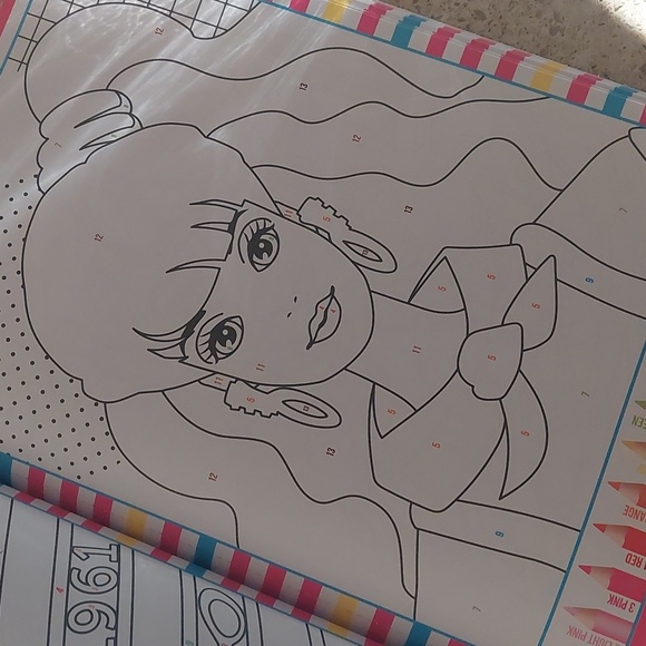 Barbie | Toys | Barbie Color By Number | Poshmark